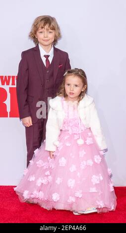 Christian Convery and Finley-Rose Slater attend the Premiere of ...