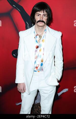 Evan Peters attending FX's "American Horror Story: Coven" screening, held at the Pacific Design ...
