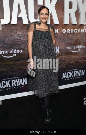 Cristina Umana attands The Premiere of “Tom Clancy’s Jack Ryan” at the ...
