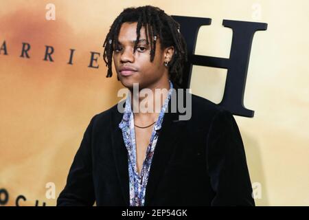 Henry Hunter Hall arrives at the HARRIET Los Angeles Premiere held at ...