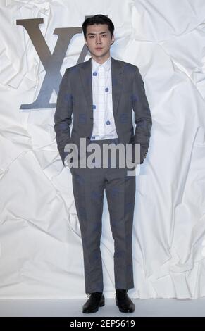 South Korean singer Sehoon, member of K-Pop boy band EXO, attends a ...