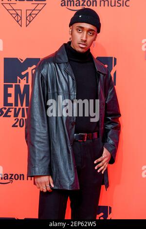 Shiden Tekle on the Red Carpet during the MTV European Music Awards ...