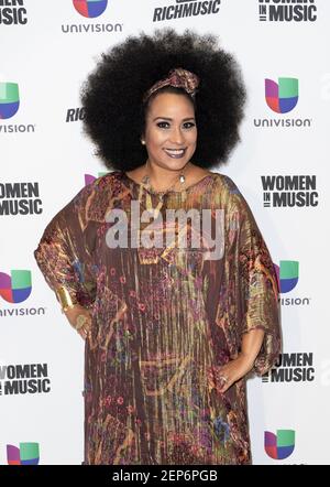 MIAMI, FL - NOV 6: Cuban singer, pianist, composer and actress, Aimee ...