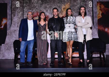MEXICO CITY, MEXICO - NOVEMBER 13: Dagoberto Gama, Mitzi Mabel Cadena ...