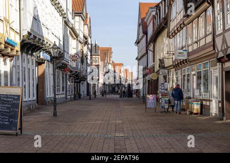 Lower Saxonian city Celle has a historical old town and is a famous ...