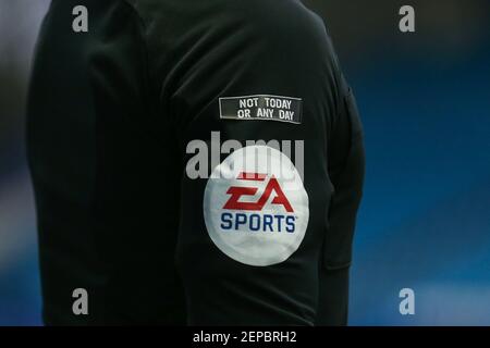 Assistant referee Wade Smith during the Brentford v Nottingham Forest ...