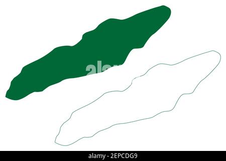 Majuli district (Assam State, Republic of India) map vector ...