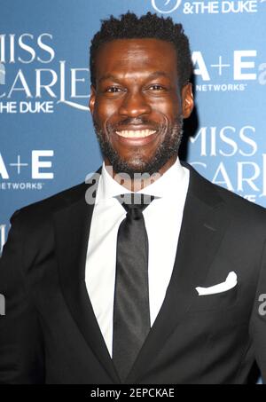 Ansu Kabia at the Miss Scarlet and the Duke World Premiere TV screening ...