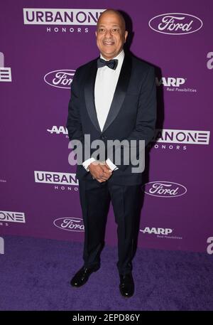 Alfred Liggins III CEO Urban One & His Wife at the 2019 Urban One ...