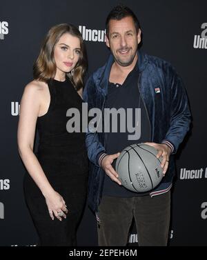 (L-R) Julia Fox and Adam Sandler at the UNCUT GEMS Los Angeles Premiere ...
