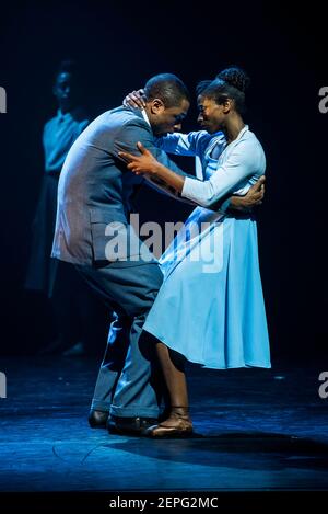 Jose Alves and Cira Robinson from Ballet Black rehearse The Suit at the ...