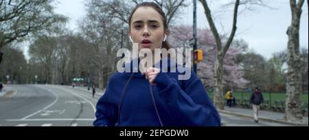 LILY COLLINS in INHERITANCE (2020), directed by VAUGHN STEIN. Credit ...