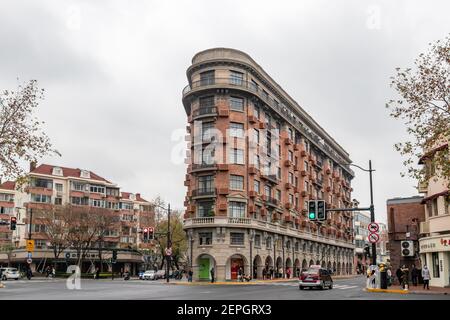 View of the renovated and refurbished Wukang Mansion, also known as ...