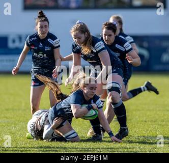 Heywood Road, Sale, Lancashire, UK. 26th Feb, 2021. Allianz Premiership ...