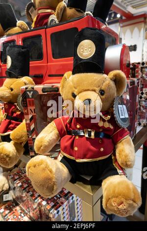 Steiff teddy bears display in a store, UK Stock Photo - Alamy