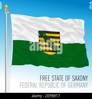 all flags of the German states. federal states of Germany Stock Vector ...