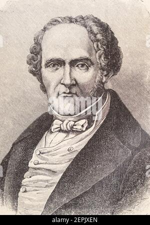 (Francois Marie) Charles Fourier (1772-1837) French social theorist ...