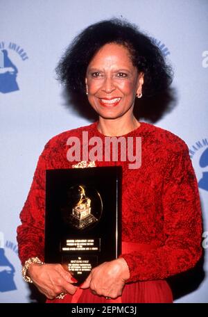Maria Cole 1990 Credit: Ralph Dominguez/MediaPunch Stock Photo - Alamy