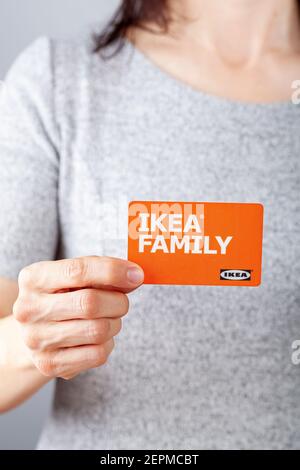 IKEA Family membership card by IKEA Stock Photo - Alamy