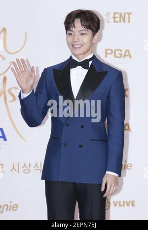 Actor Yeo Jin Goo attend showcase during their new film WARRIORS OF THE ...