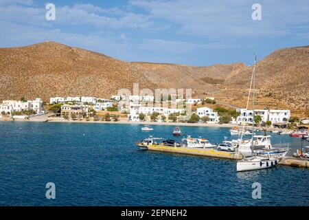 Paros Island, Greece- 26 September 2020: A helicopter of the fire ...