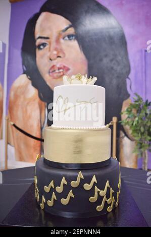 Aaliyah Mural by Artist Mariella Angela and Birthday Cake by Pastery ...