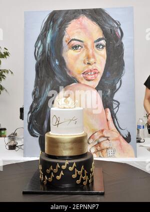 Aaliyah Mural by Artist Mariella Angela and Birthday Cake by Pastery ...