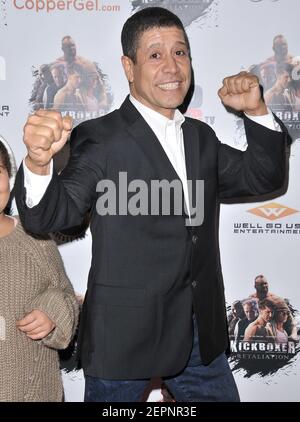 Kamel Krifa arrives at the "Kickboxer: Retaliation" Premiere held at ...