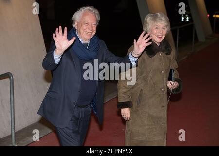 Cees Dam and Martine van Loon-Labouchere during the 75th birthday of ...