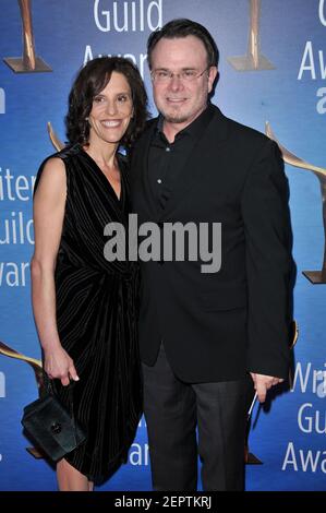 Tracy Poust and Jon Kinnally arrives the 2018 Writers Guild Awards L.A ...
