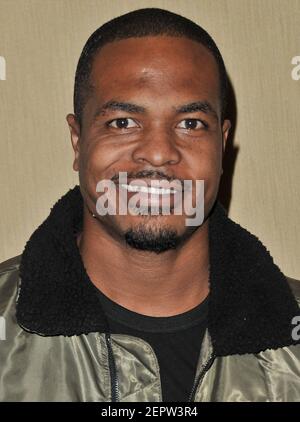 Kevontay Jackson arrives at the 2018 All Star Celebrity Game held at ...