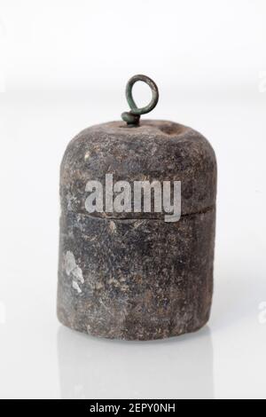 Old Lead Fishing Weight Stock Photo - Alamy