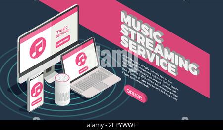 Music industry poster template layout. Entertainment business. Banner ...