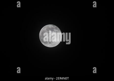 Some native American tribes named February full moon , snow moon after ...
