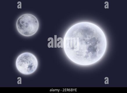 White Two Big Moons