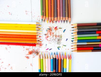 Different arranged colored like square Stock Photo - Alamy