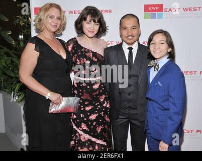 (L-R) Isa Briones, Megan Johnson Briones, Teo Briones and Jon Jon ...