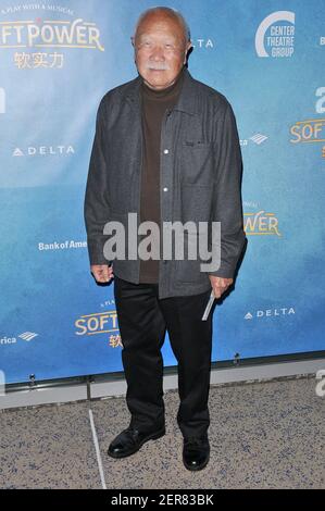 Ken Takemoto arrives at the "Soft Power" Opening held at the Ahmanson ...