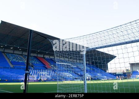 Birkenhead, UK. 28th Feb, 2021. View of the pitch during the FA Womens ...