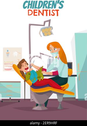 Colored pediatric dentistry poster children s dental clinic ...