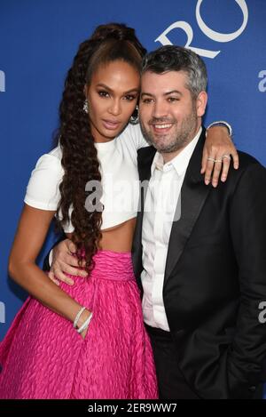 Brandon Maxwell, Joan Smalls at the 2018 CFDA Fashion Awards held at ...