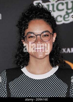 Sarah-Nicole Robles arrives at the Disney Pixar's "Incredibles 2" World ...