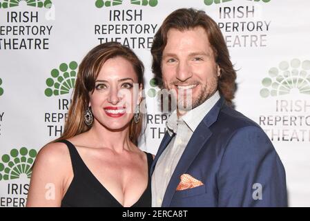 Kathy Voytko and John Cudia attend Opening Night Broadway - On a clear ...