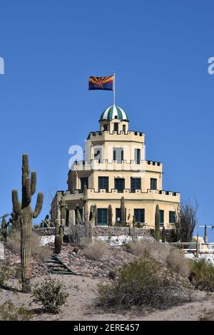 Tovrea Castle in Phoenix, Arizona Stock Photo - Alamy