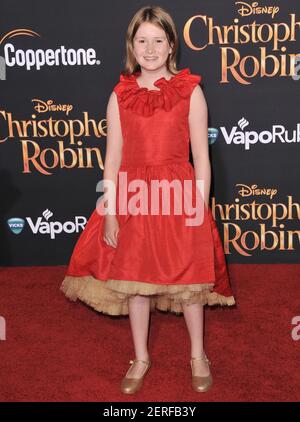 Bronte Carmichael arrives at the Disney’s “Christopher Robin" Los ...