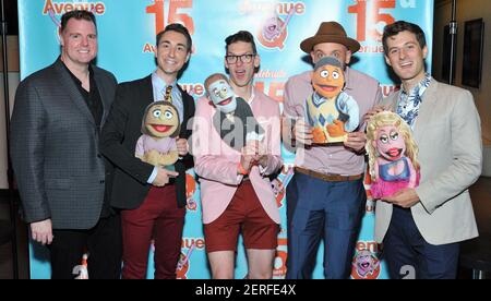 L-R: Producer Nick Kohn and actors Jason Jacoby, Ben Durocher, Michael ...