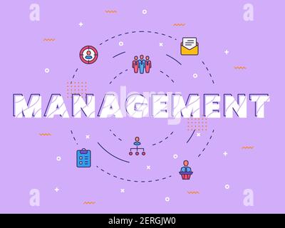 employee typography calligraphy word art with filled color style vector ...