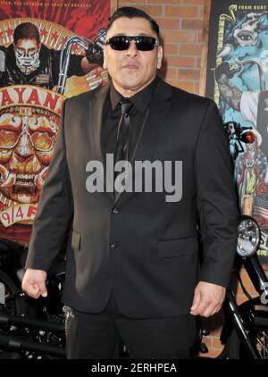 Frankie Loyal arrives at FX's "Mayans M.C." Premiere held at the TCL ...