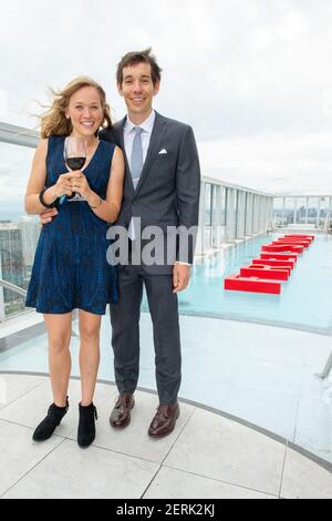 TORONTO - SEPTEMBER 9: Alex Honnold and Sanni McCandless attend the ...