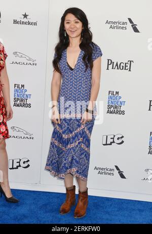 14 February 2015 - Los Angeles, Ca - Jamie Brewer. Arrivals for the ...